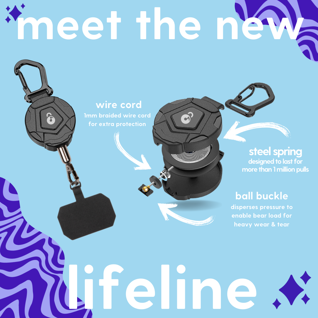 Lunchbox Lifeline | Anti-Theft Phone Tether – Lunchbox Packs