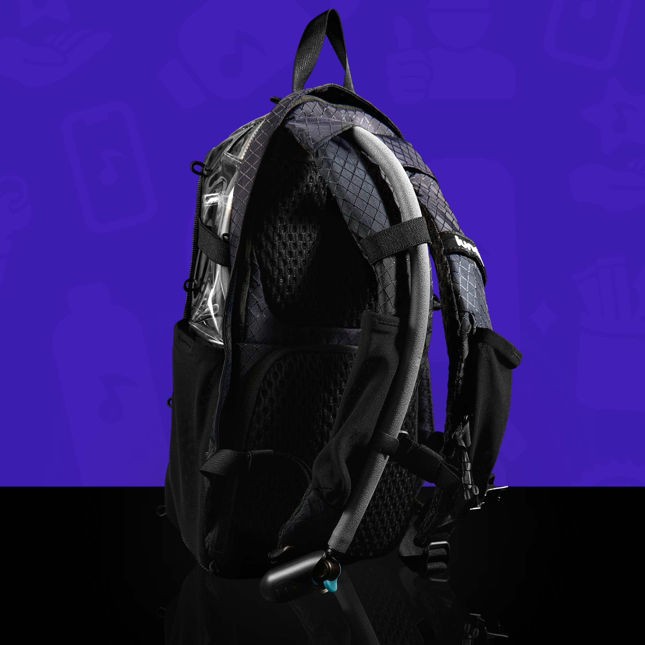 2023 Clear Lunchbox Hydration Pack (OG Mesh) – Lunchbox Packs