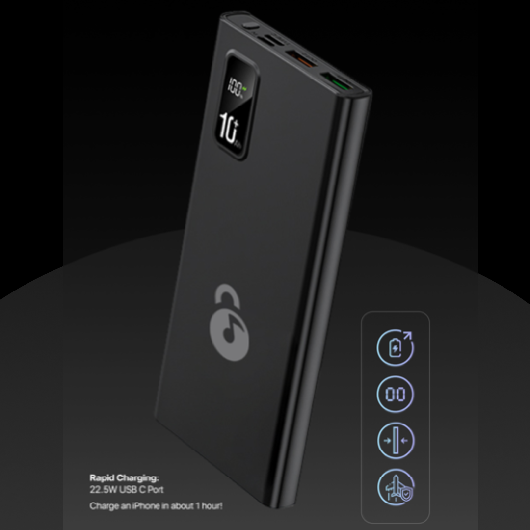 Powerbox External Battery (Black) – Lunchbox Packs